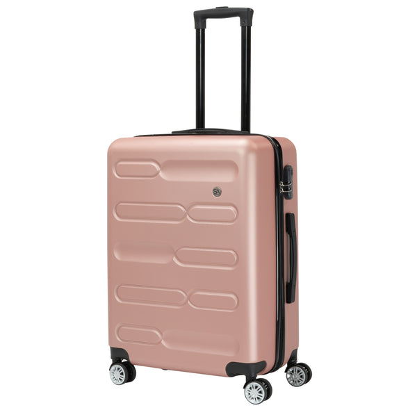 Set of 3 ABS Hard Shell Suitcase Set with Lock – SA Products